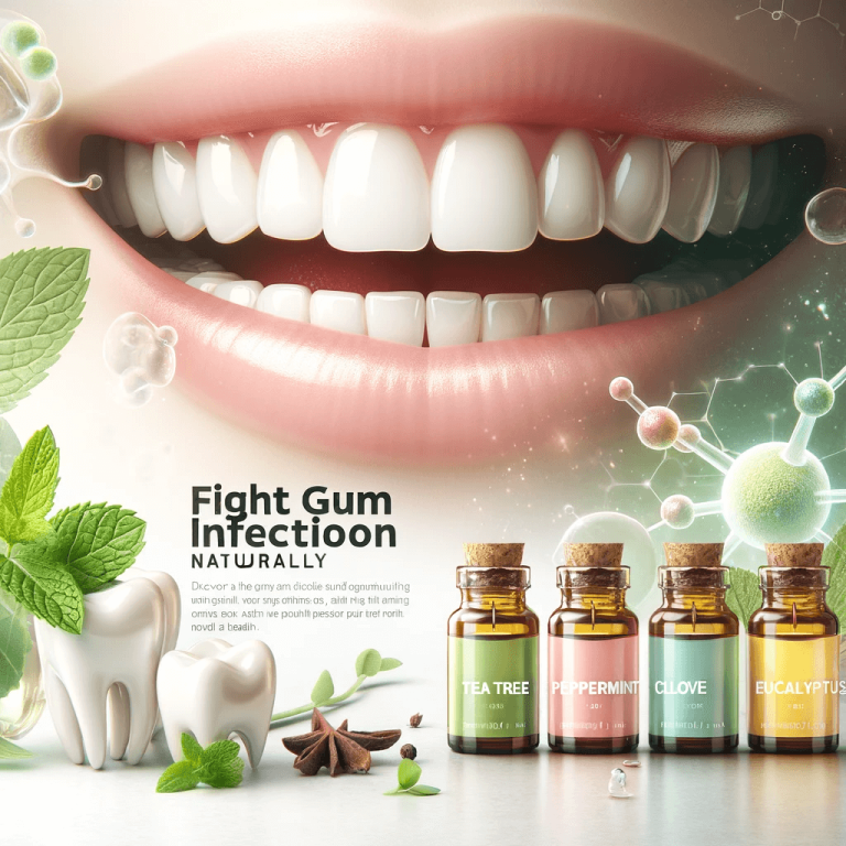 Fight Gum Infection Naturally: Essential Oils for Oral Health - QueenMind