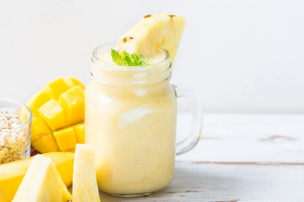 Creamy Mango Smoothie - QueenMind